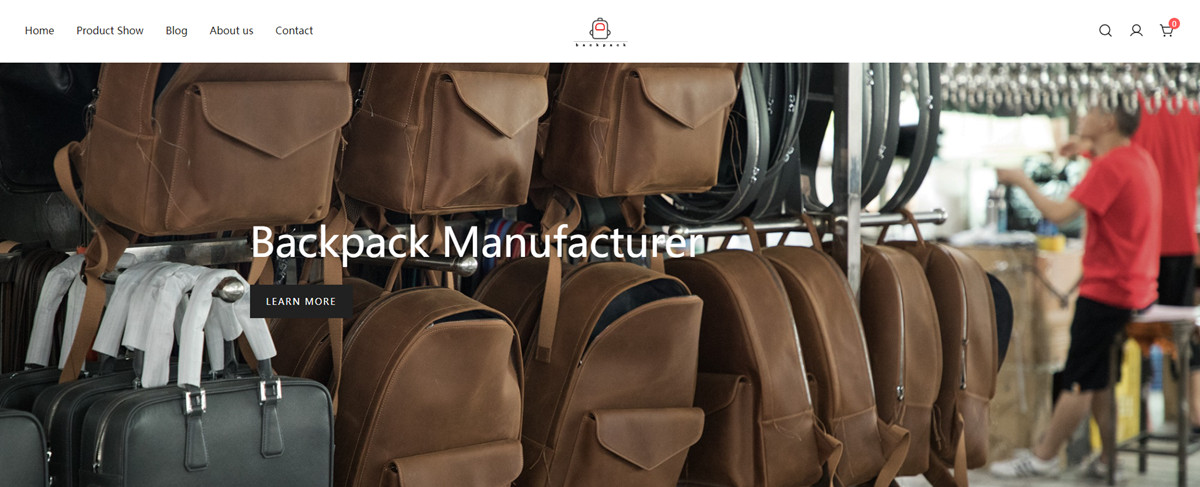 Customize Leather Backpack Computer Bag for Your Company or Brand